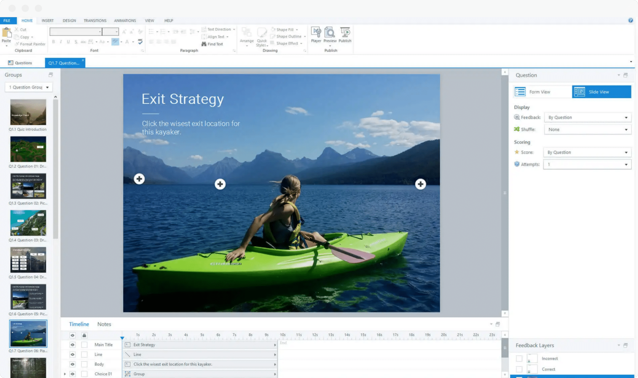 Quizmaker 360 | Articulate