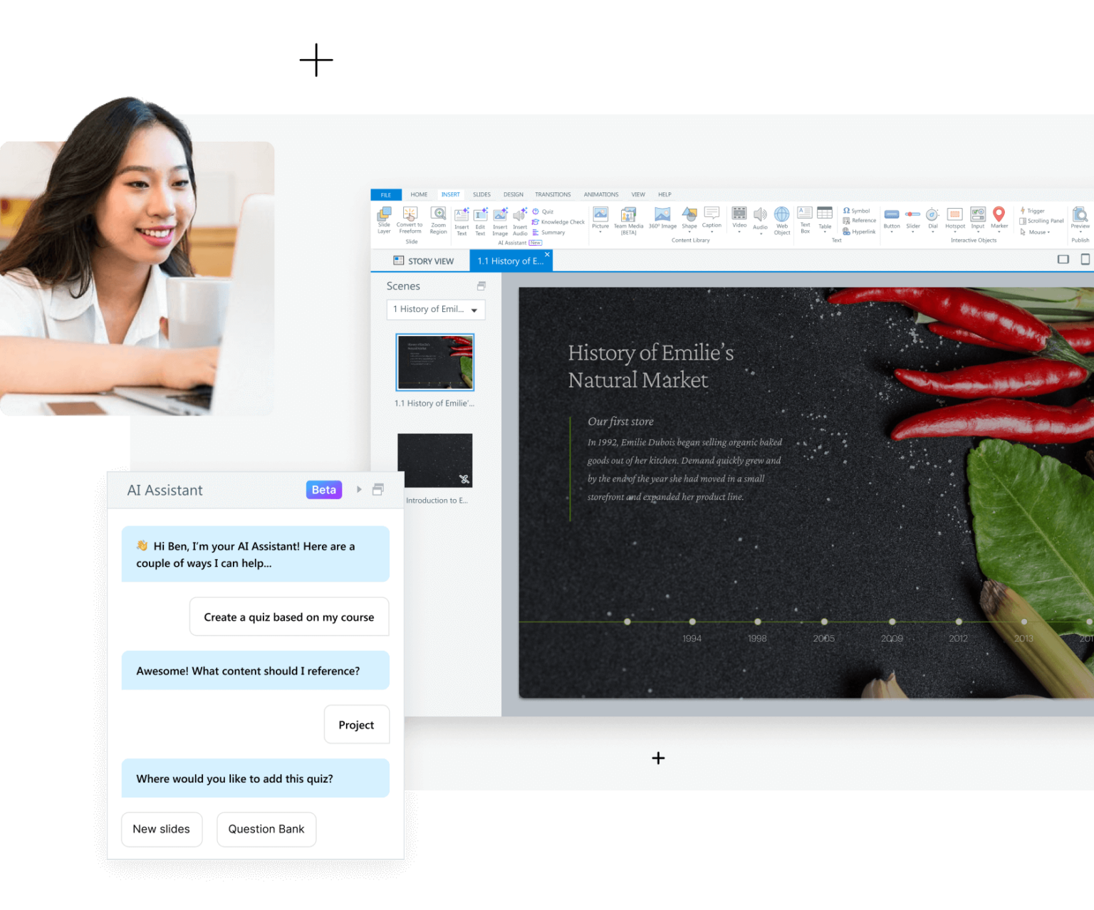 Creación de cursos altamente personalizables con Storyline | Articulate
