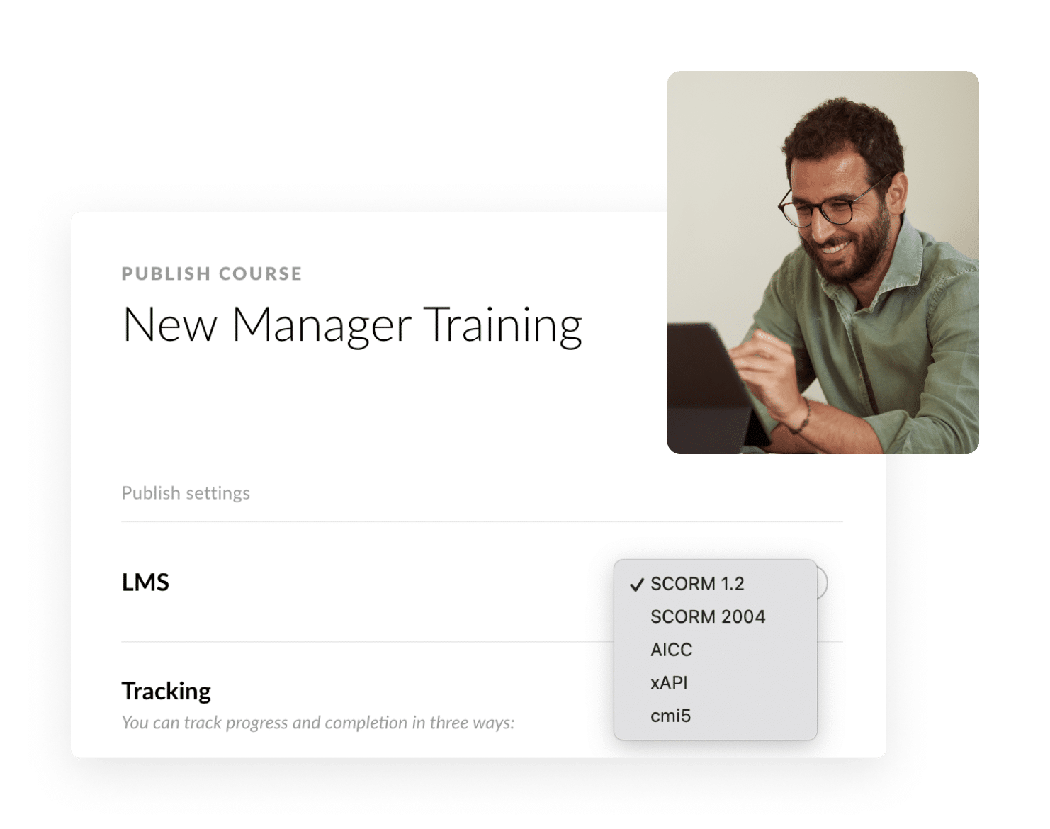 A frictionless LMS for quickly distributing online training | Articulate