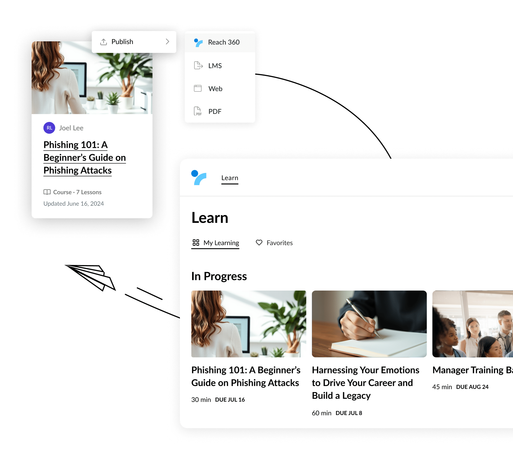 A frictionless LMS for quickly distributing online training | Articulate