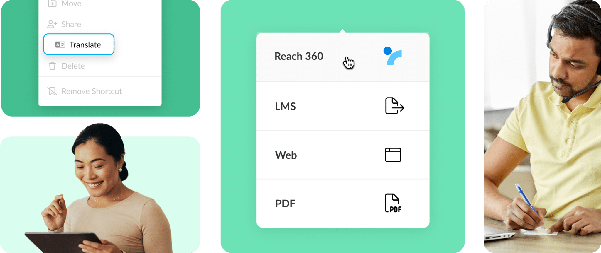 A frictionless LMS for quickly distributing online training | Articulate