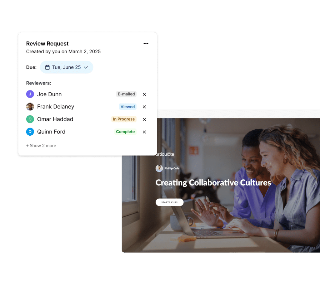 Streamline Course Collaboration With Review | Articulate