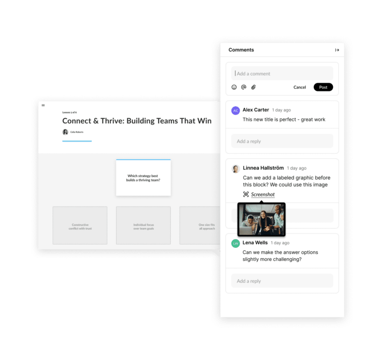 Streamline Course Collaboration With Review | Articulate