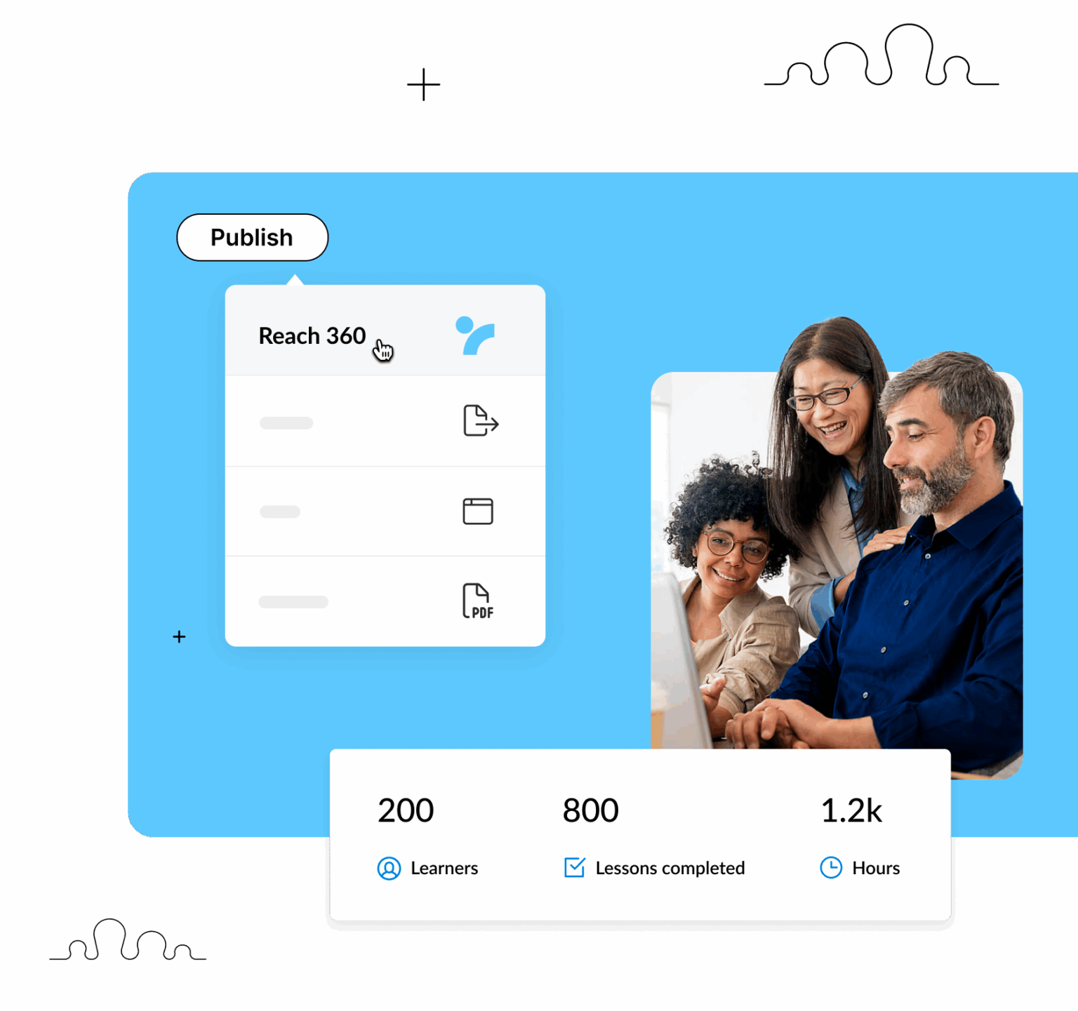 Śledź i udostępniaj kursy za pomocą Reach | Articulate